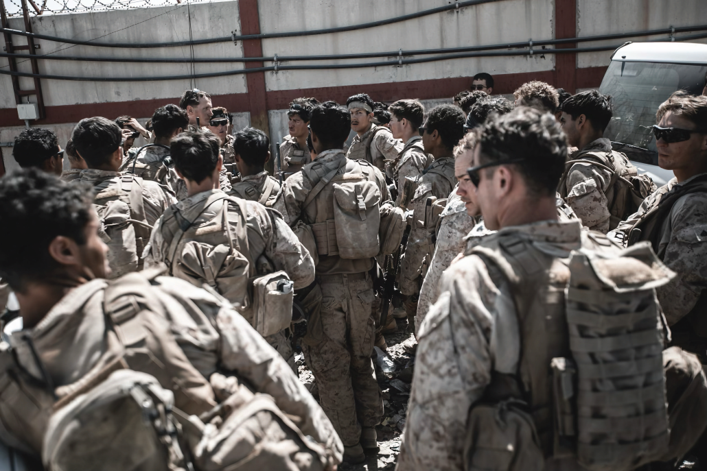 HOLDING THE LINE: Marines Confront Abbey Gate Memories Two Years Later ...