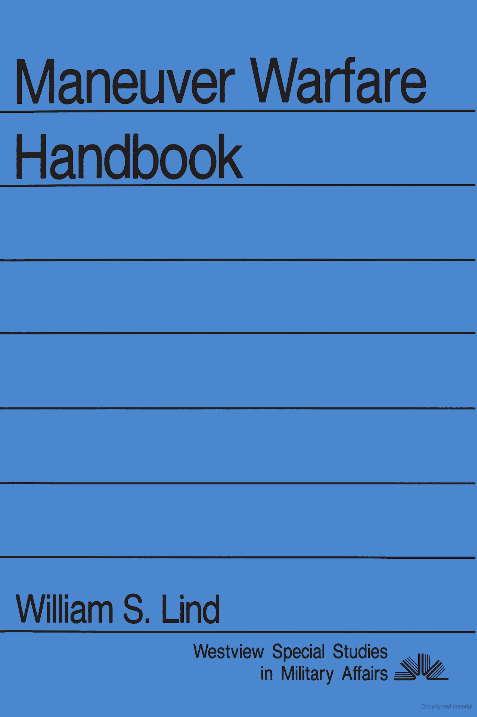 Maneuver Warfare Handbook - Marine Corps Association