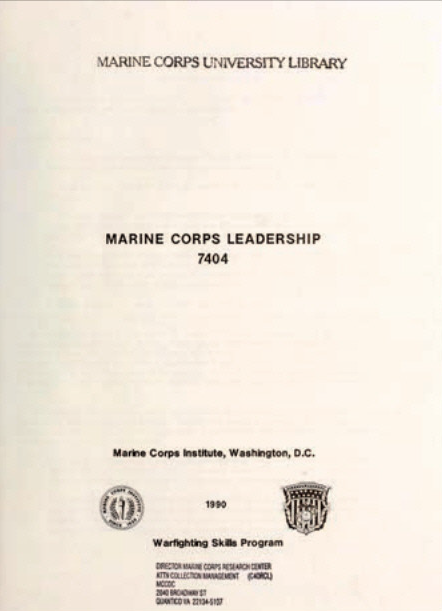 The Warfighting Skills Program - Marine Corps Association